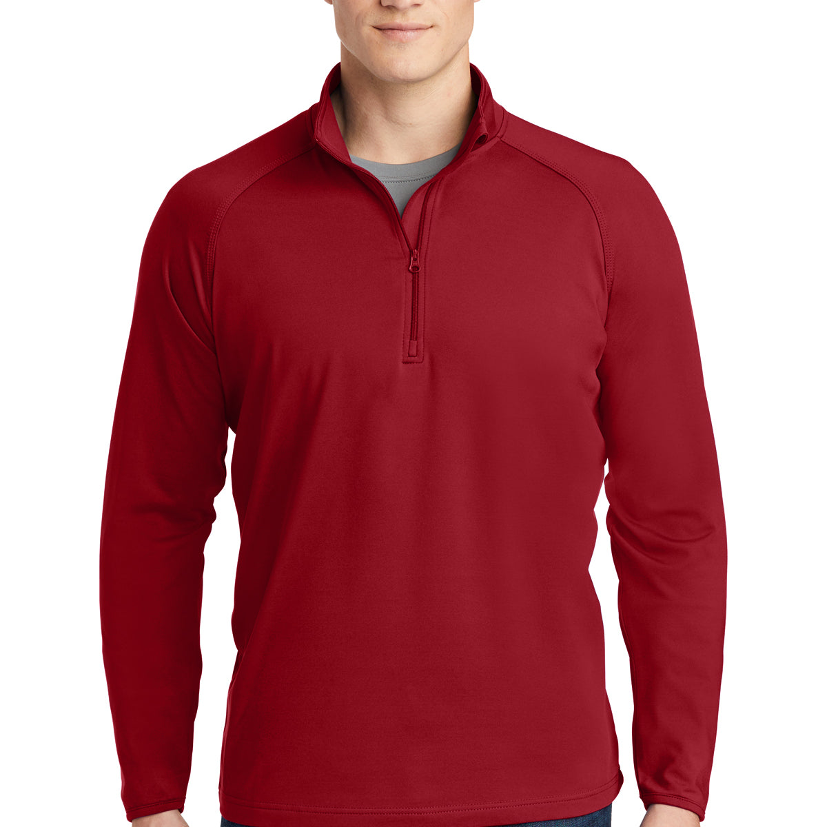 Men's Sport-Tek® Sport-Wick® Stretch 1/4-Zip Pullover – Alexander's ...